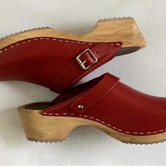 MIA | Shoes | Mia Alma Clogs In Sold Out Red | Poshmark